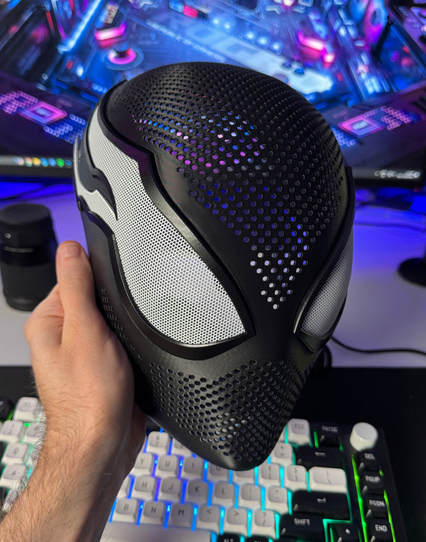 Rivals-Man Black Suit Faceshell – Arachnid Studios